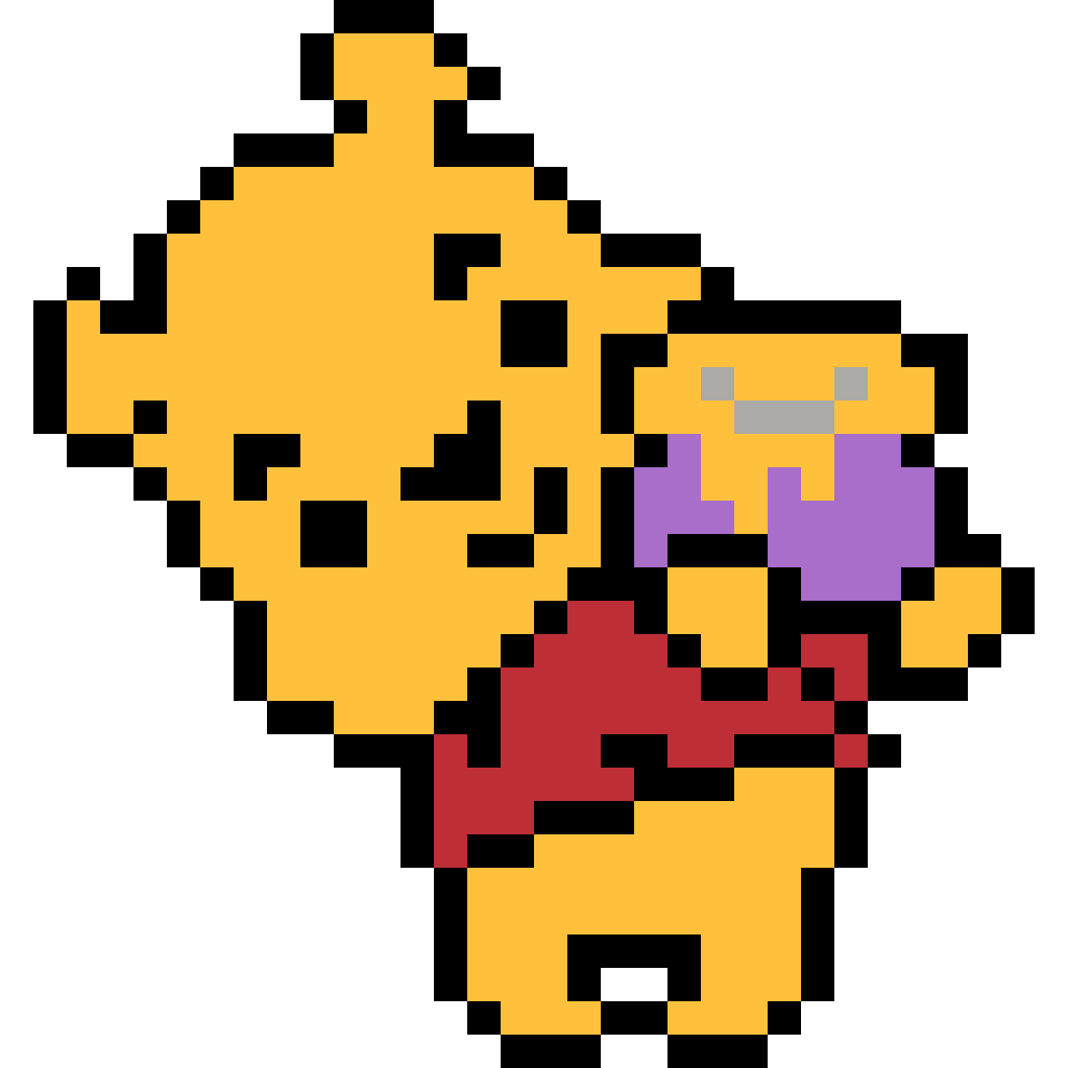 Pixilart - Winnie the Pooh by PlXlL-ART