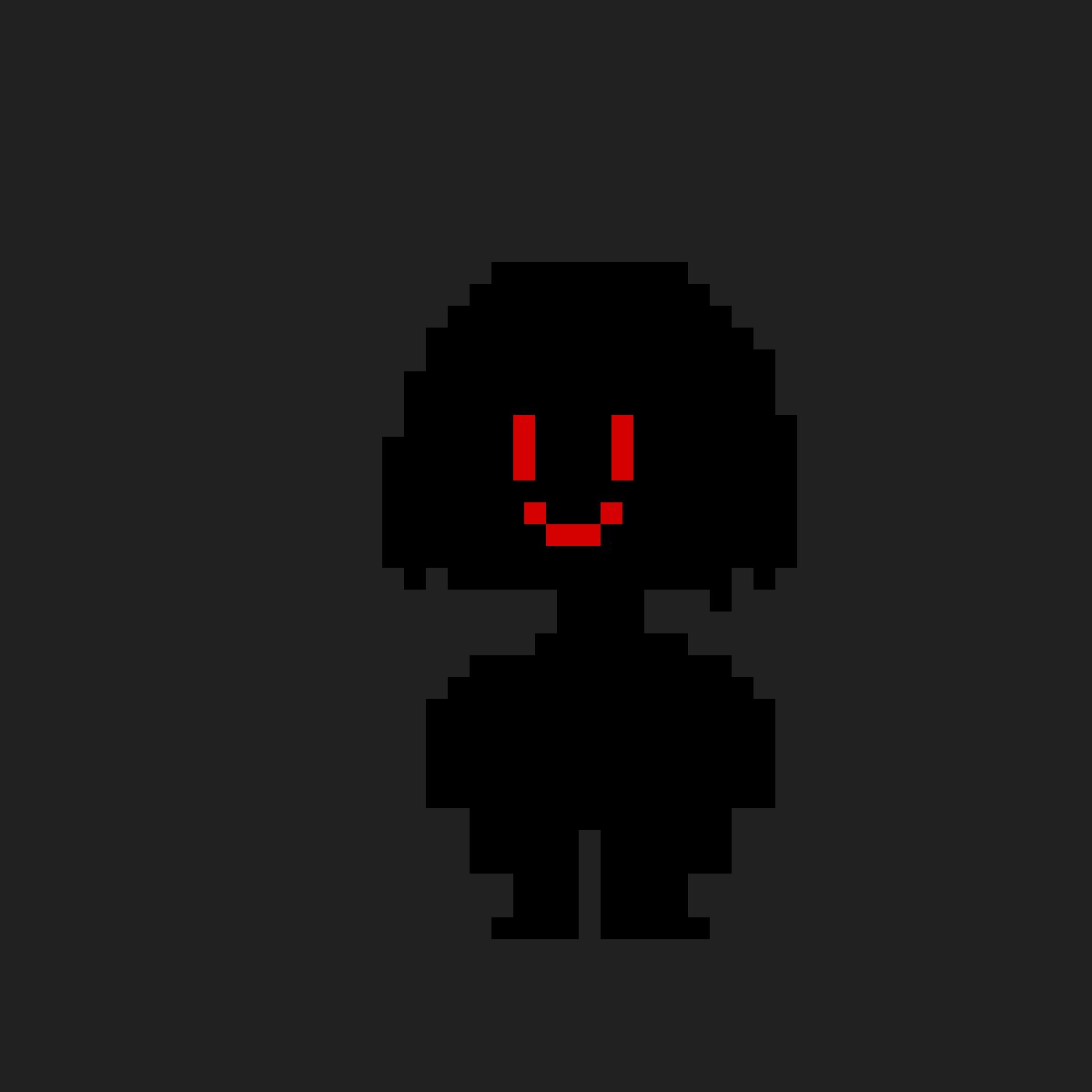 Pixilart - Shadow Chara by Wintermint