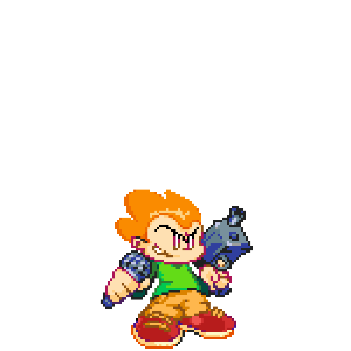 Pixilart - Pico animation by I-cant-draw-E