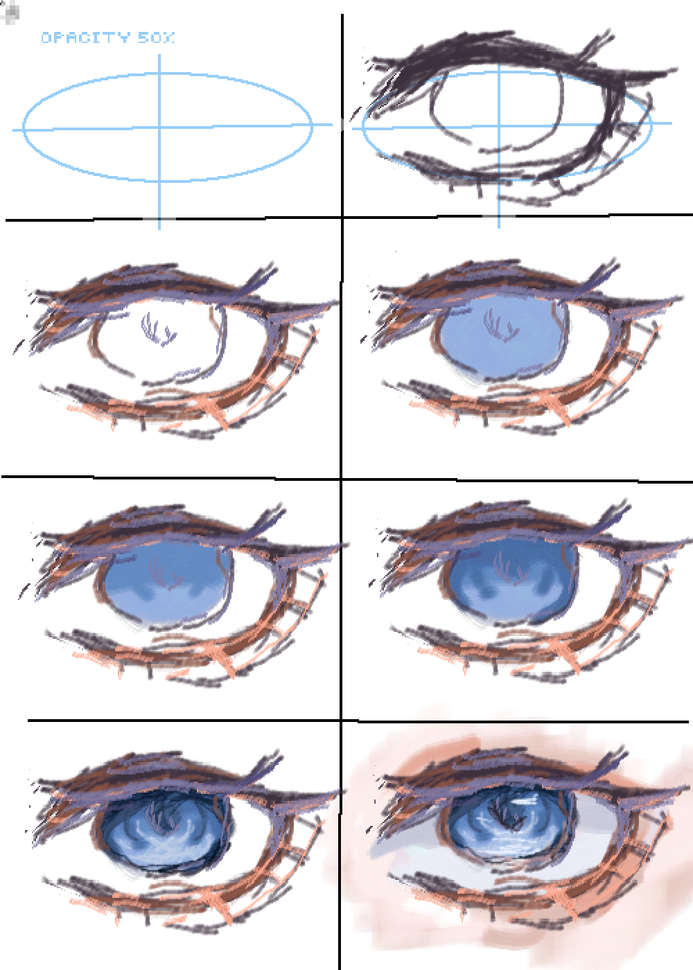 Pixilart - eye tutorial part 2 by Kelisansi