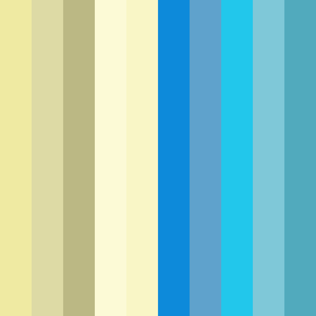 The Beach Palette - Pixilart