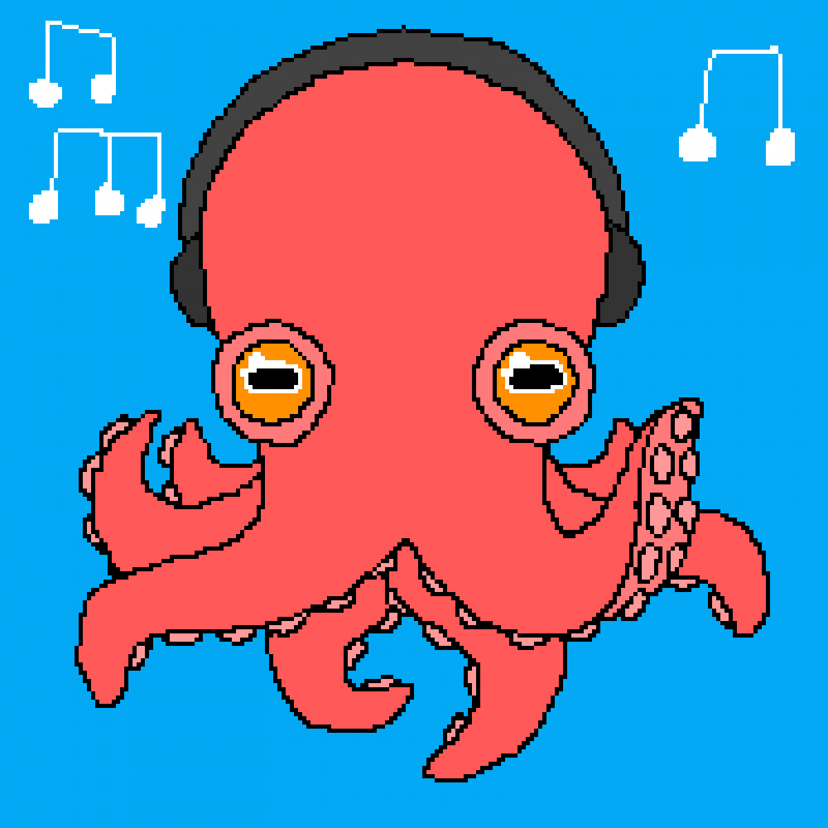 Pixilart - Music Octopus! by ShadowQueen