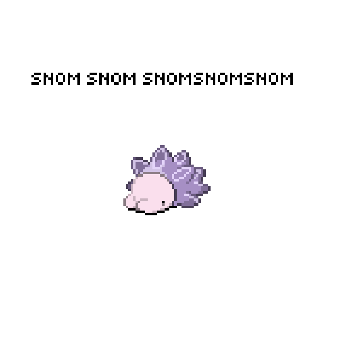 Pixilart - Snom by ShiningBlizzard