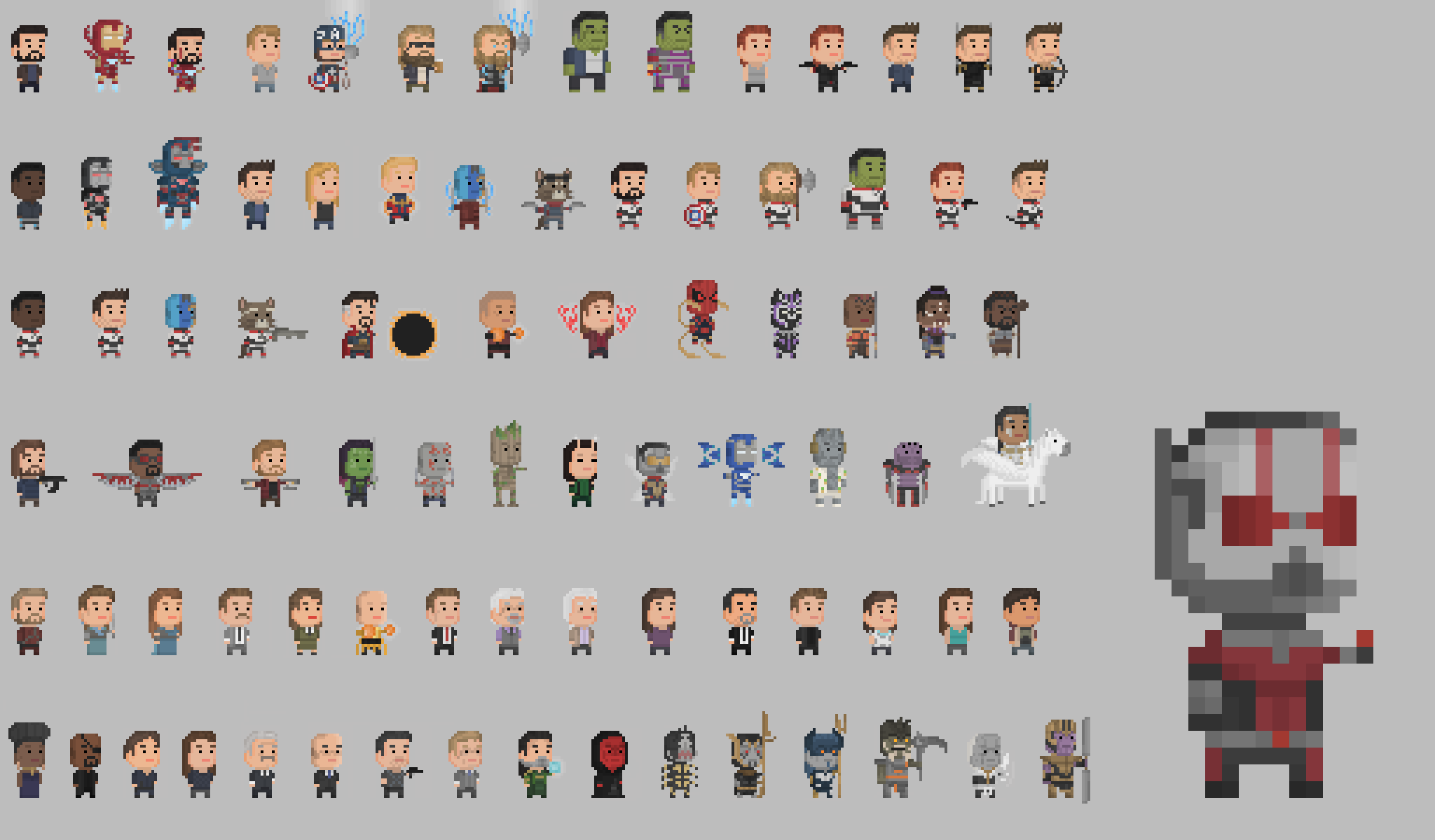 Pixilart - Avengers Endgame by Lfire13