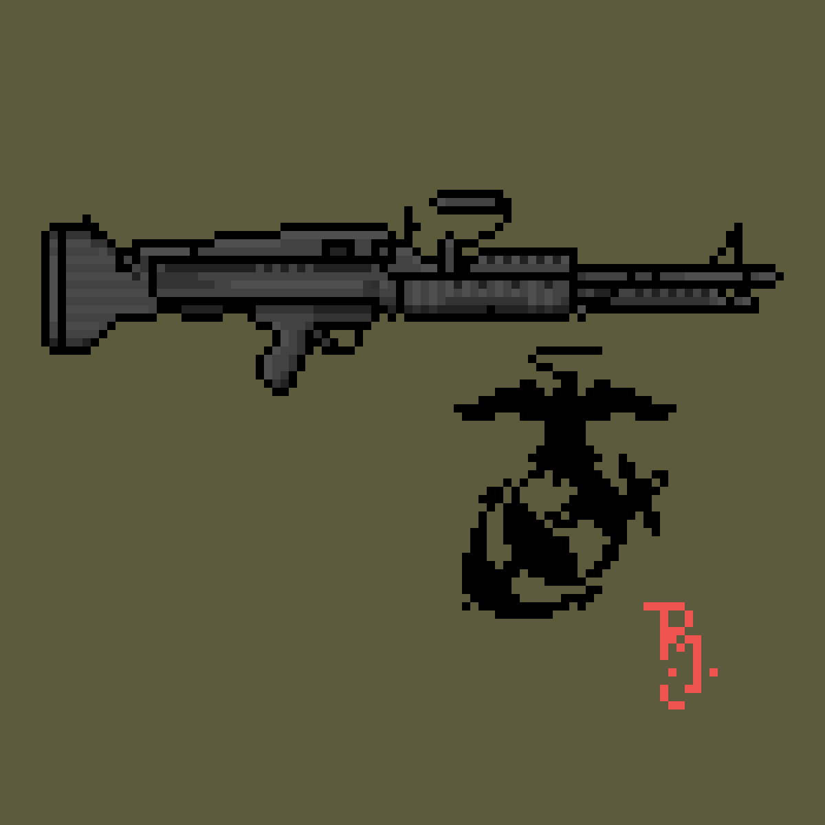 Pixilart - M60 by RyanMalquist