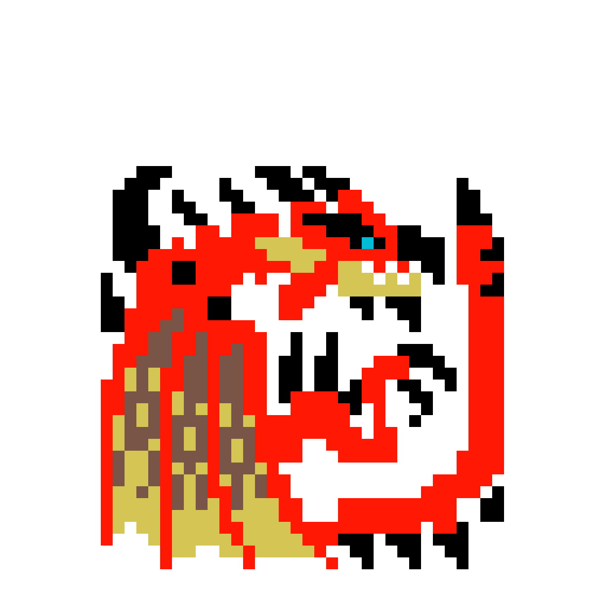 Editing 8-bit Rathalos - Free online pixel art drawing tool - Pixilart
