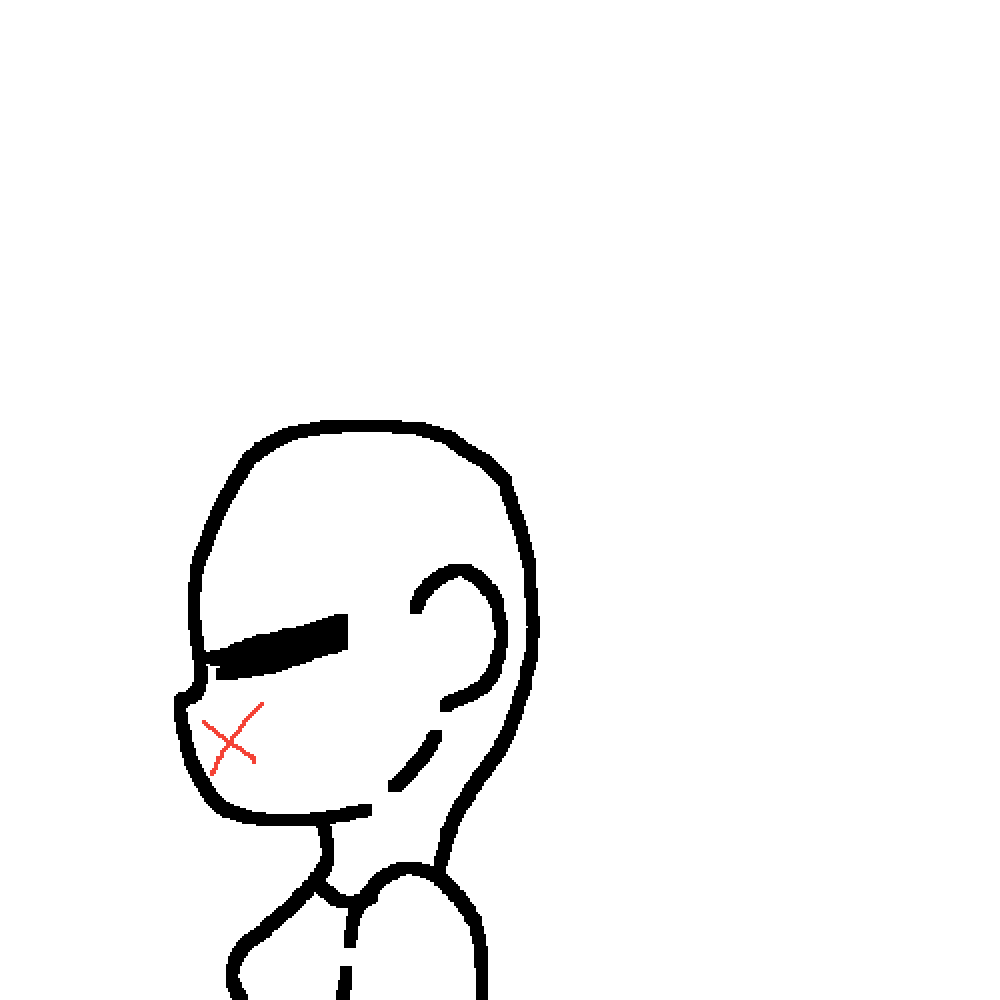 Pixilart - Turning Head {No Mouth Practice Animation} by SlushiiVA