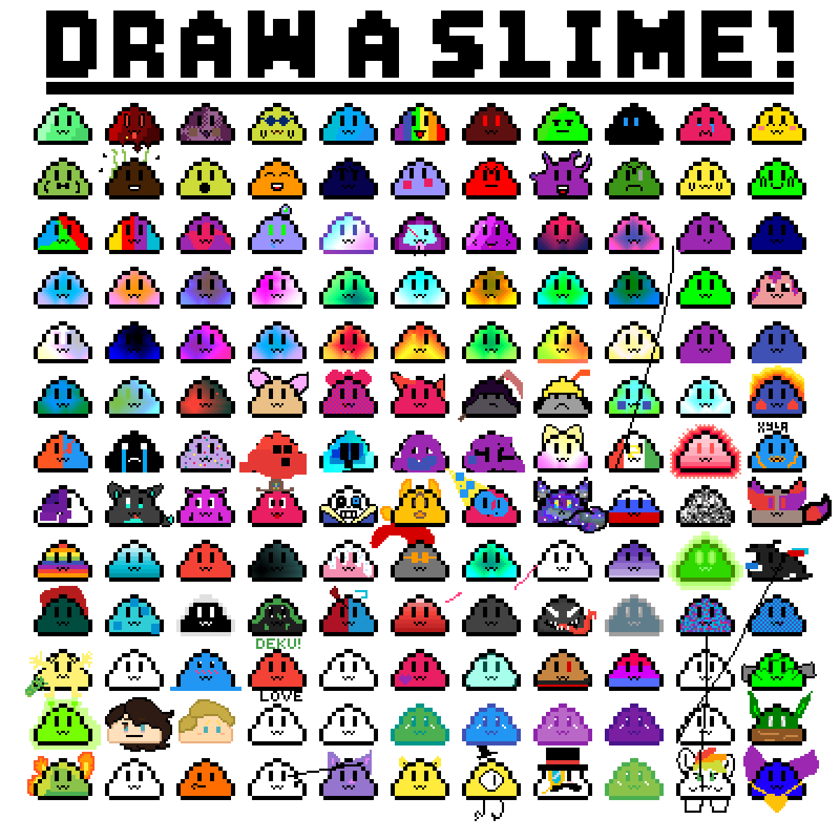 Pixilart - draw slime by eisenbacher