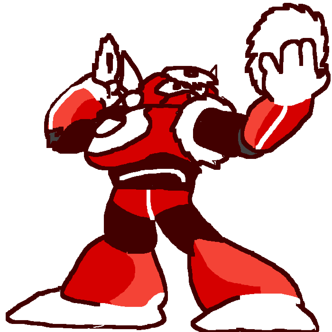 Pixilart - metal man by LightModeIsBad
