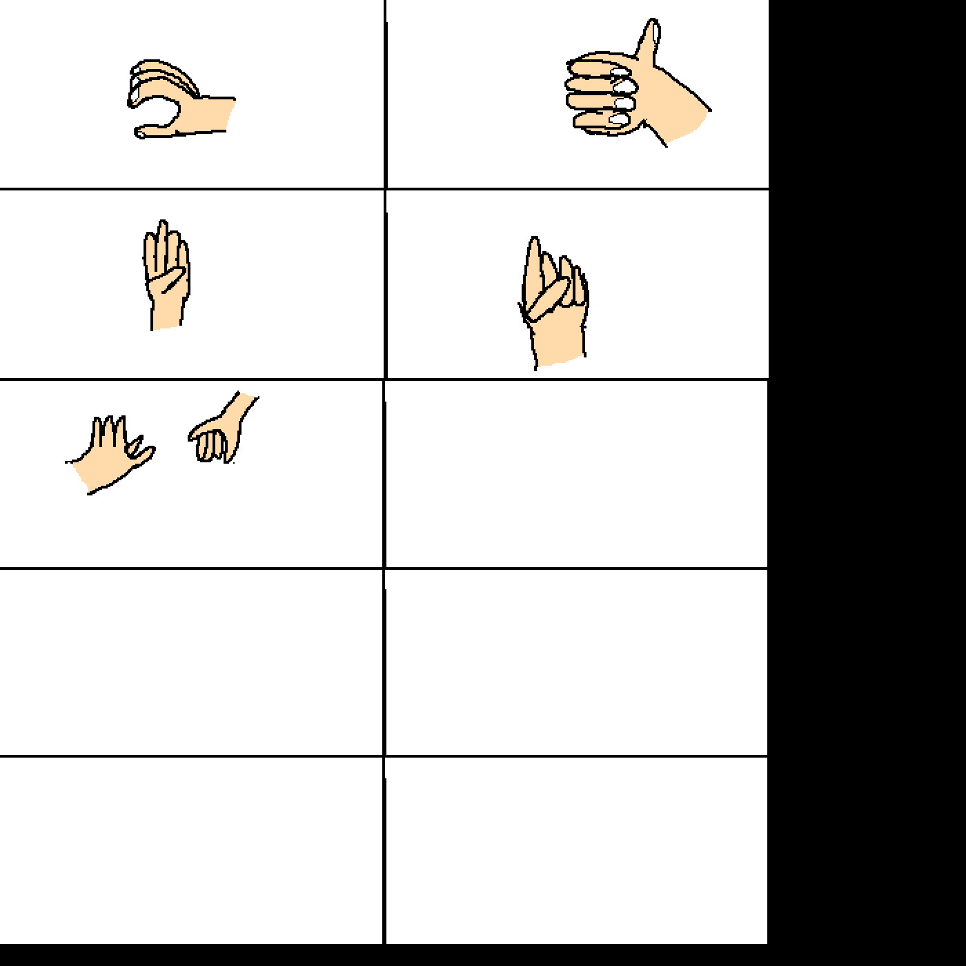 Pixilart - hands practice by OCmaker