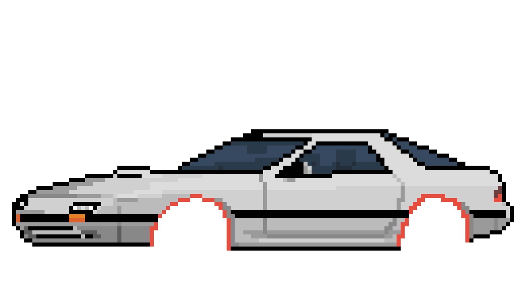 Editing RX7 FC Template - Free online pixel art drawing tool - Pixilart