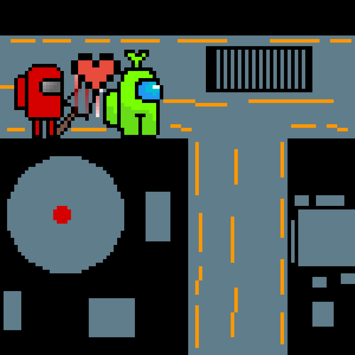 Pixilart - among us Doom by Amira-Allard