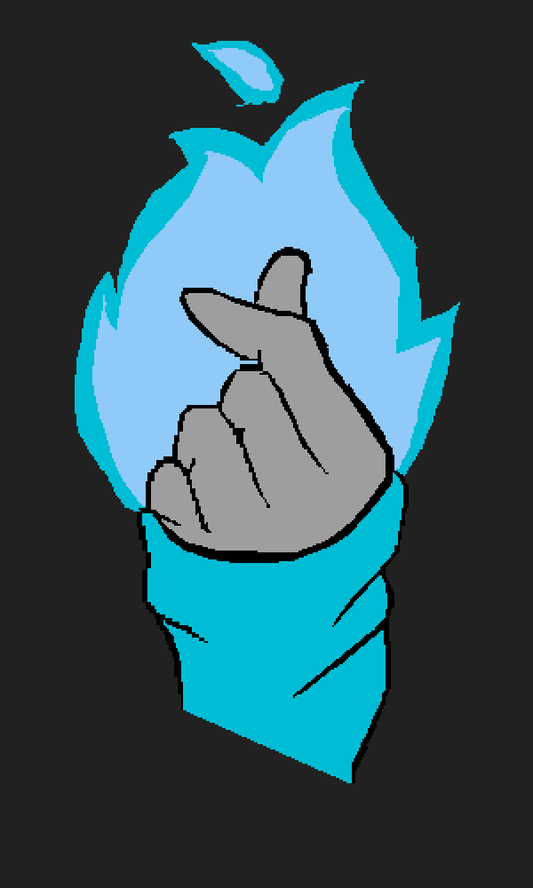 Editing Dabi using his quirk - Free online pixel art drawing tool ...