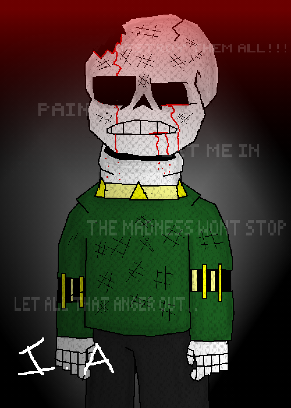 Pixilart - Jacob Child Of Pain by Insane-Artist