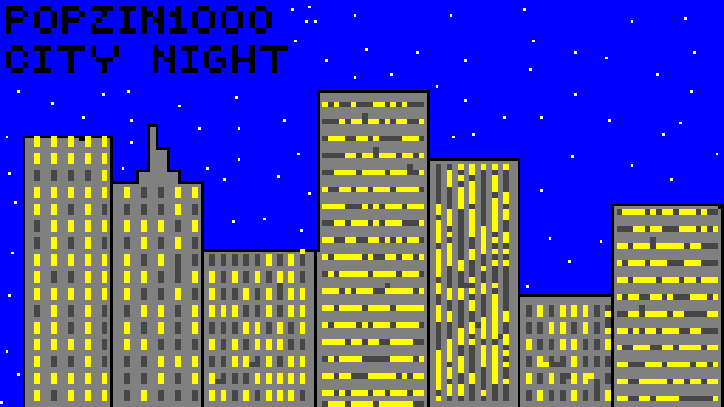 Pixilart - city night by Popzin1000