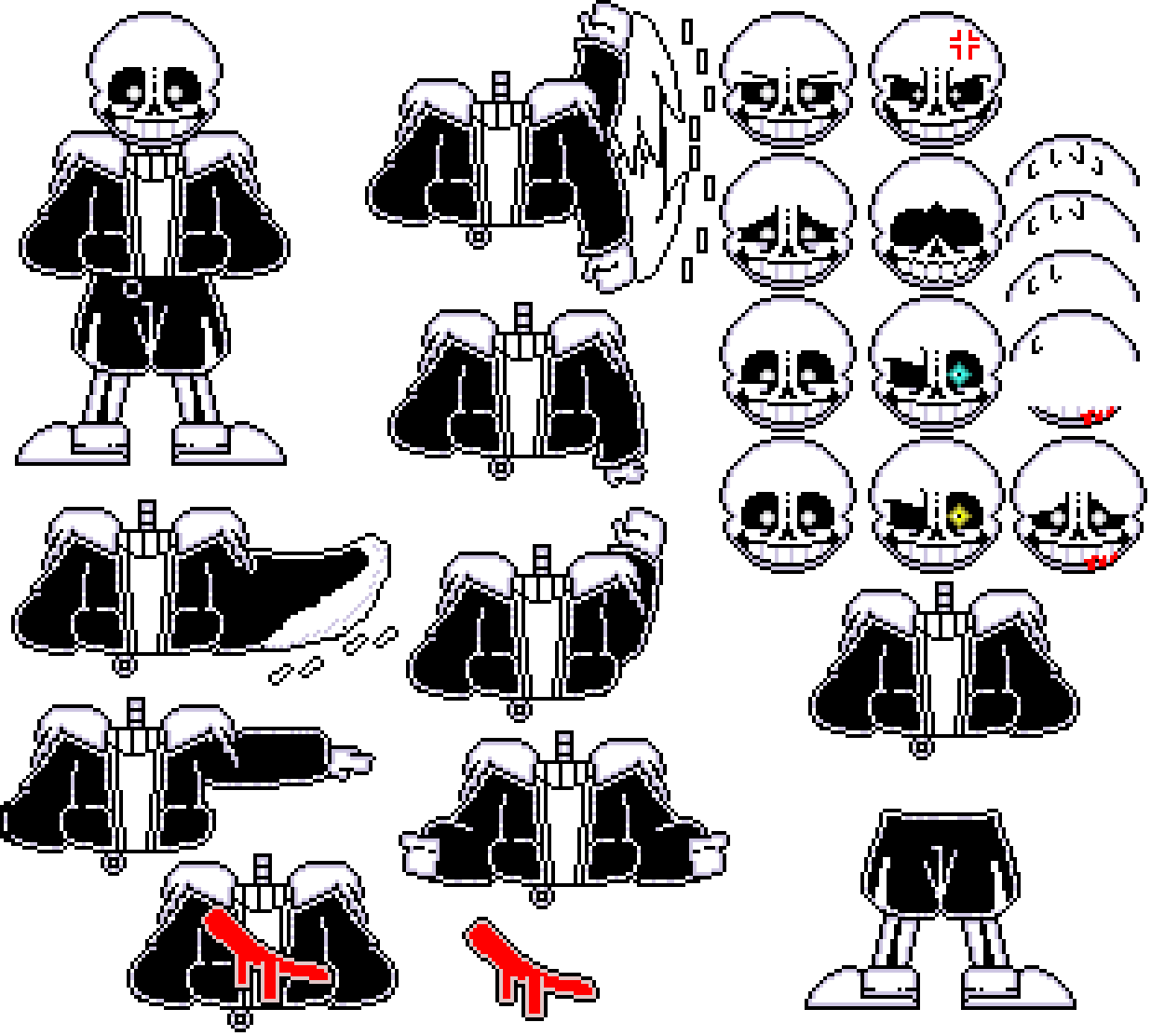 Pixilart - sans v4 sheet out now by Tinkydiopsy-2