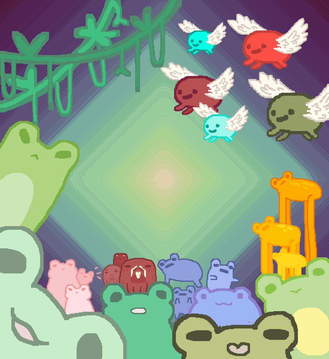 Pixilart - Phrog Haven by Kate-Macaroni