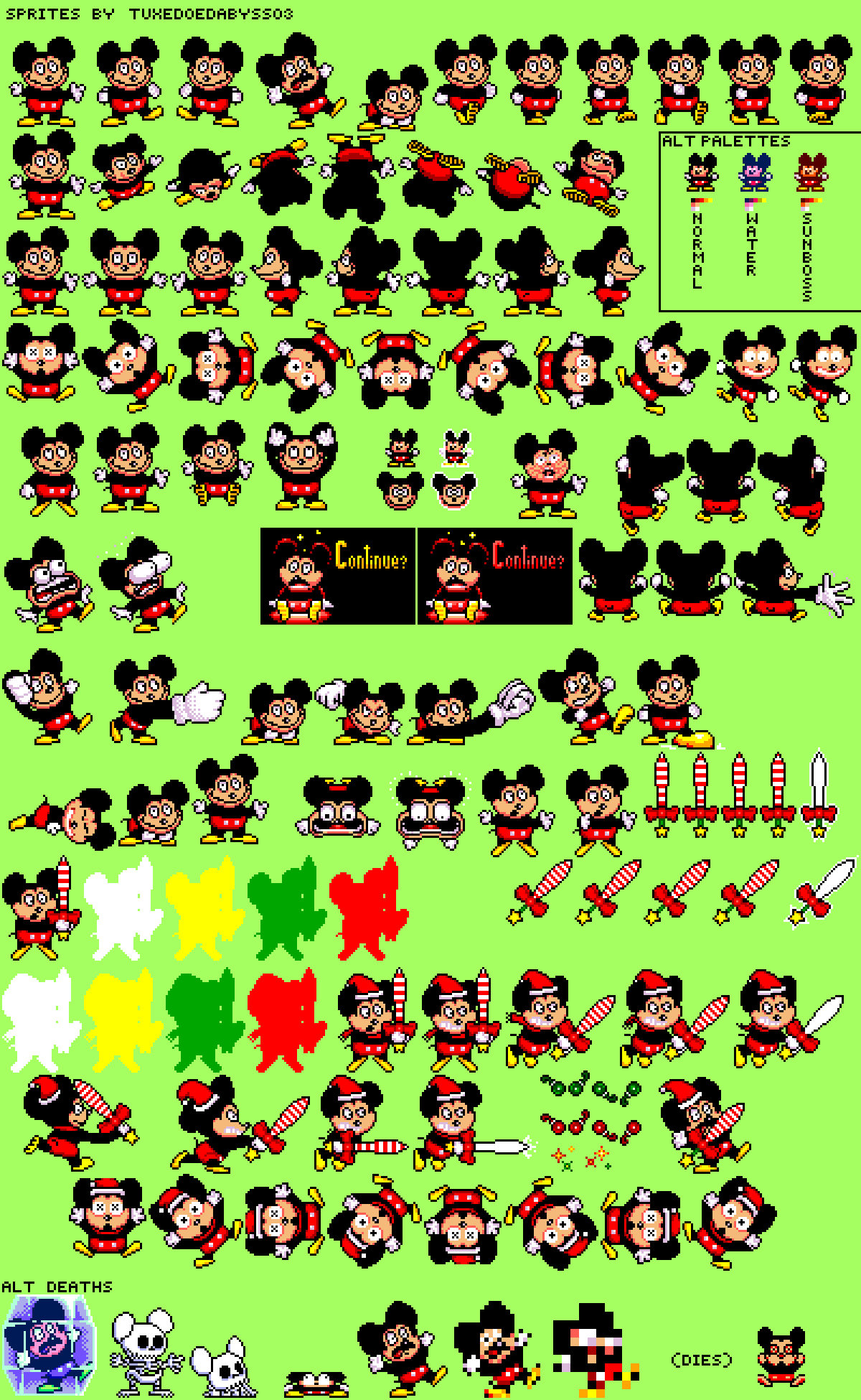 Pixilart - revamp mokey sprites by Tuxedoedabyss03