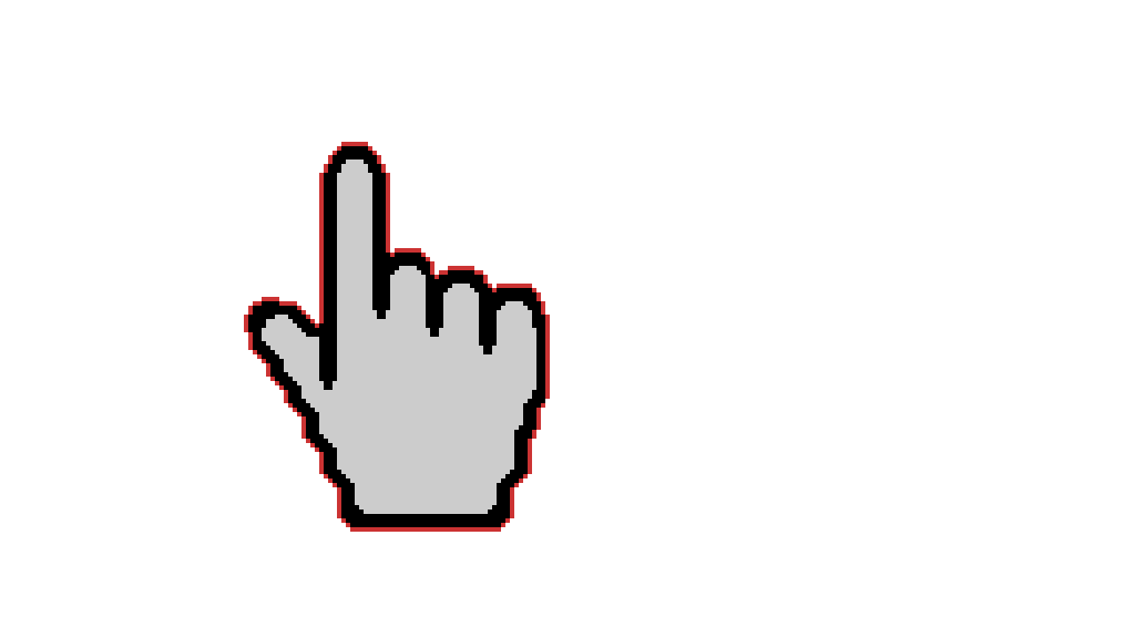 Editing mouse pointer - Free online pixel art drawing tool - Pixilart