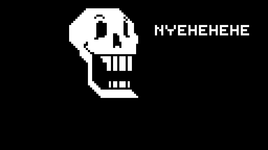 Pixilart - papyrus face by gortalon