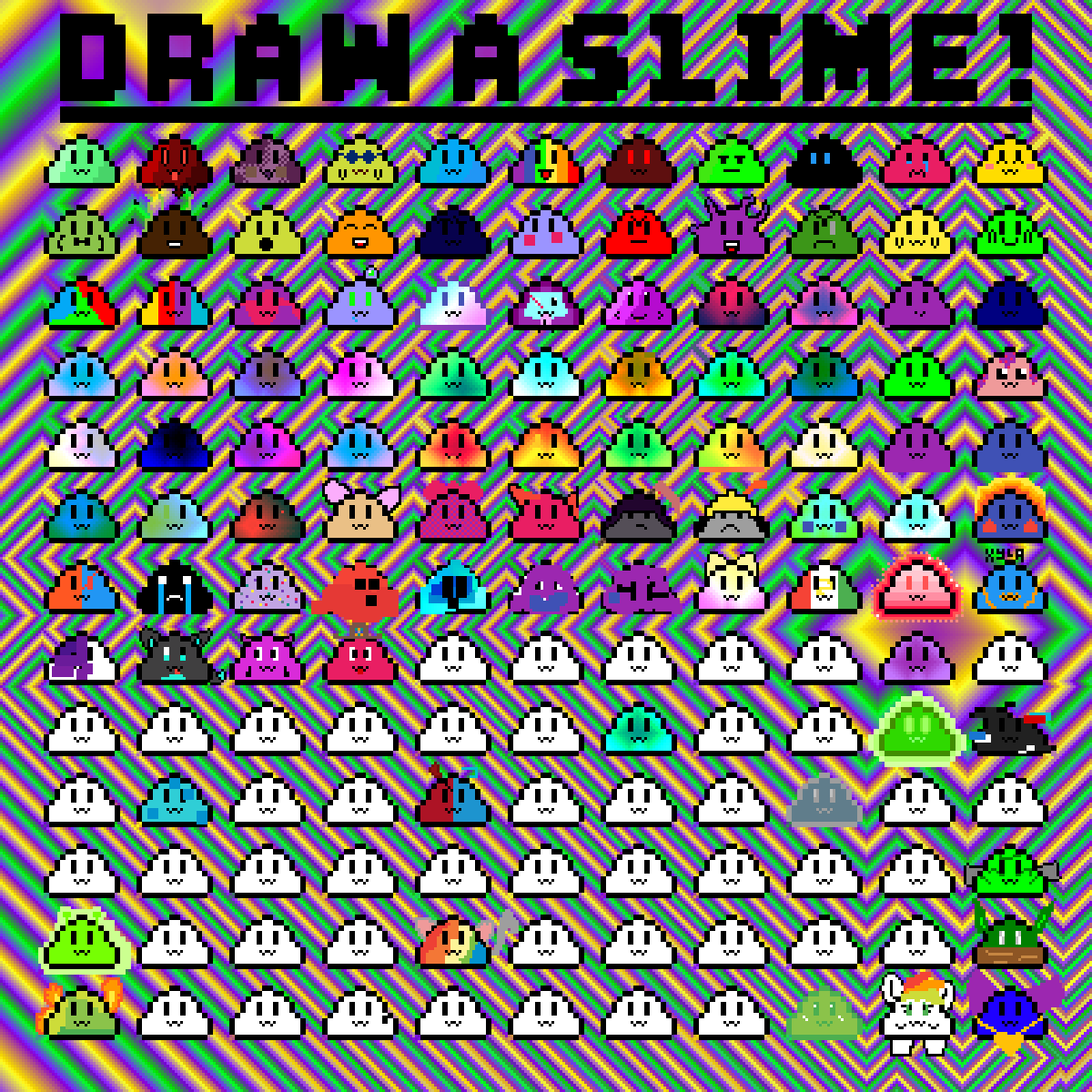 Editing COLLAB- draw a slime - Free online pixel art drawing tool ...