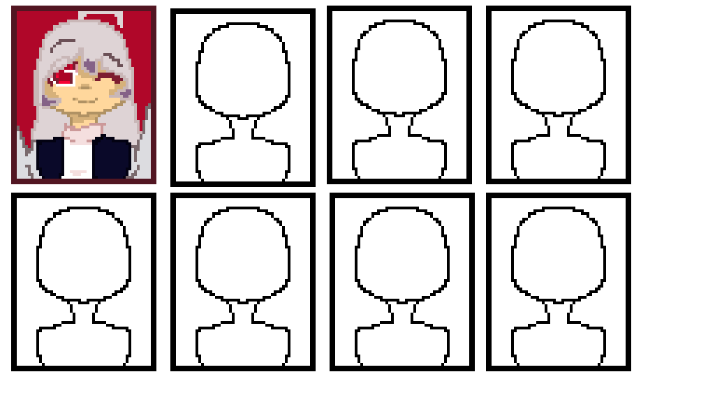 Pixilart - Oc frame collab (wat a beautiful day it horrible) by jasminazman