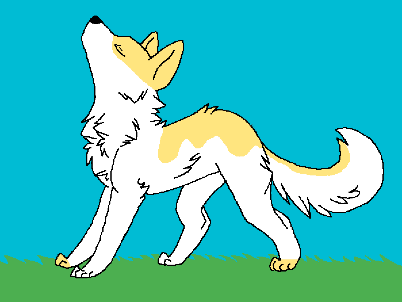 Edición todoroki as a wolf - Herramienta gratuita de dibujo en línea de ...