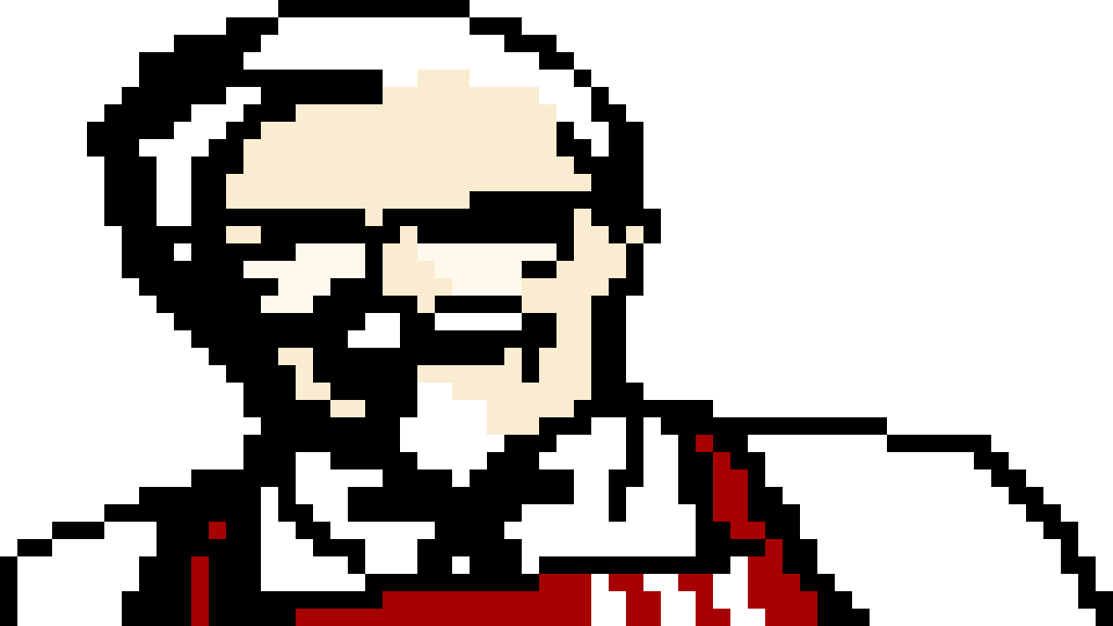 Pixilart - KFC Colonel Sanders by IdrisDriver