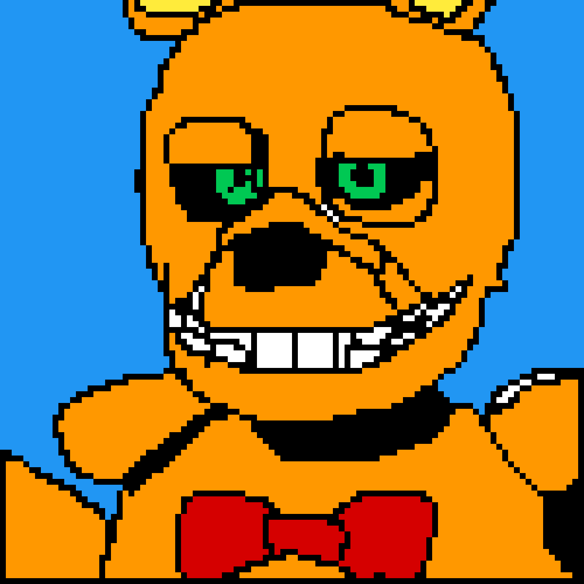 Pixilart - spring bonnie(full color) by chunk