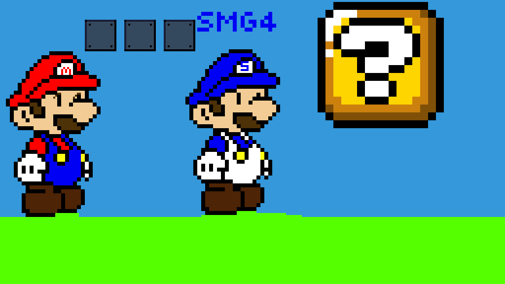 Pixilart - SMG4 by pixel-pro-589