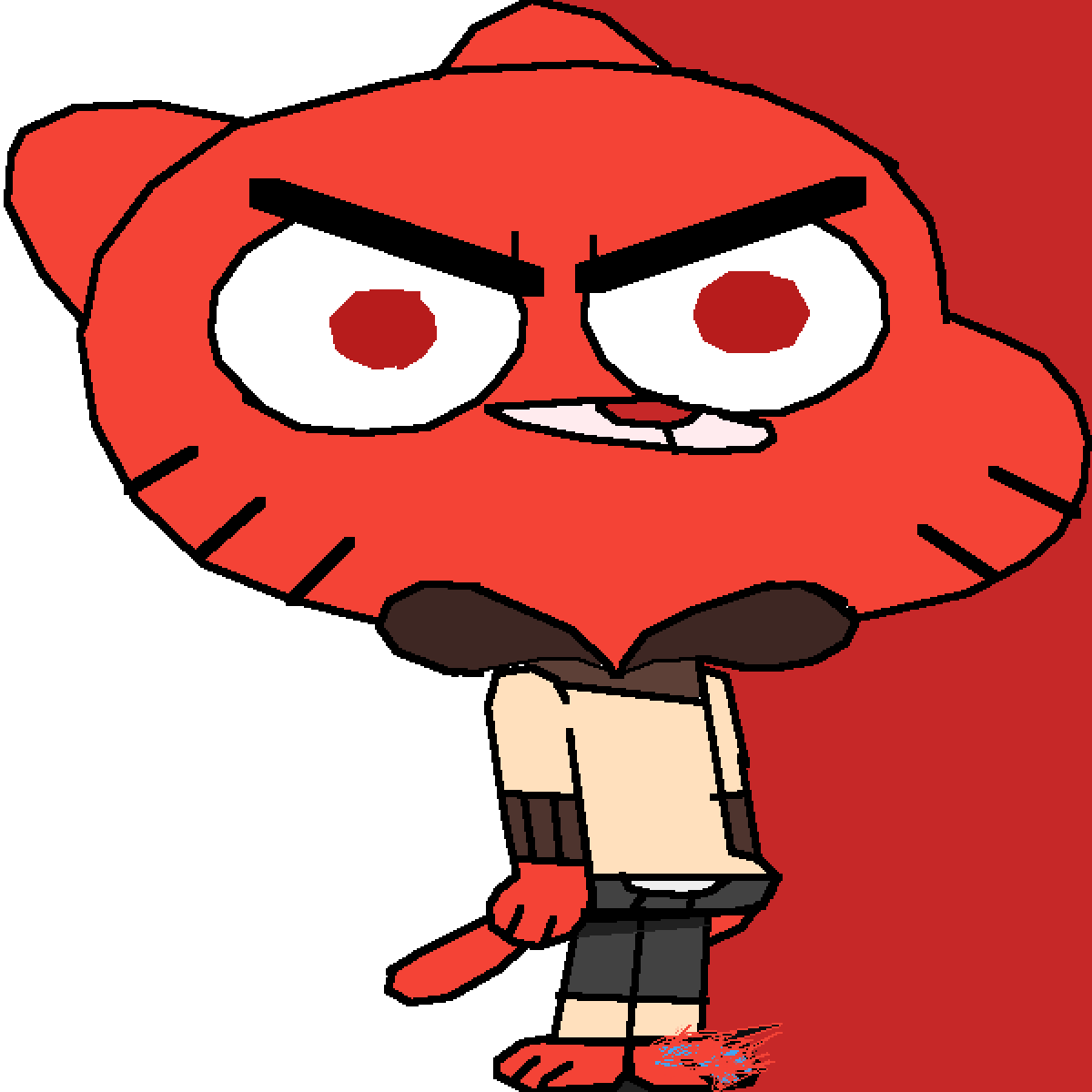 Editing Evil Zach Watterson - Free online pixel art drawing tool - Pixilart