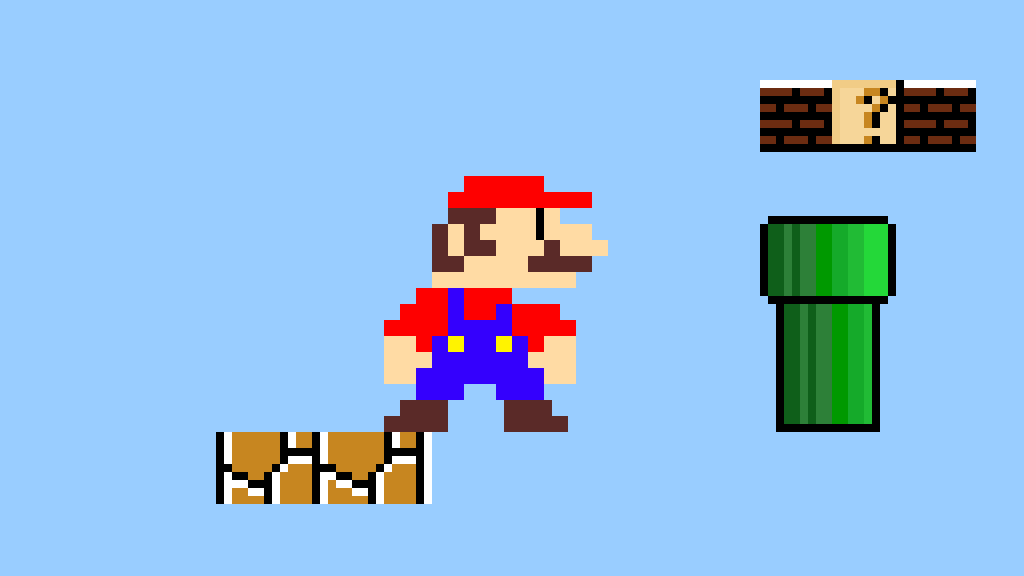 Pixilart - Mario Bros Blocks by pilicps