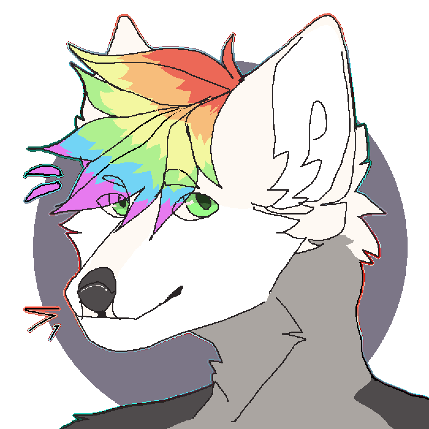 Pixilart - Rainbow boi by CittrusFruit