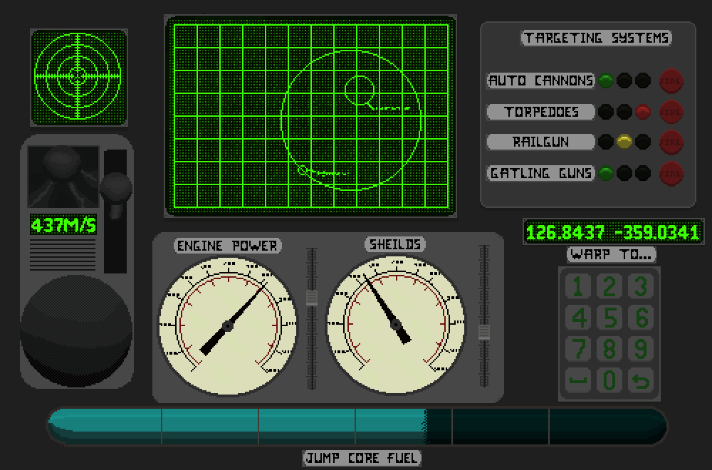 Pixilart - Ship Control Interface by SchericT