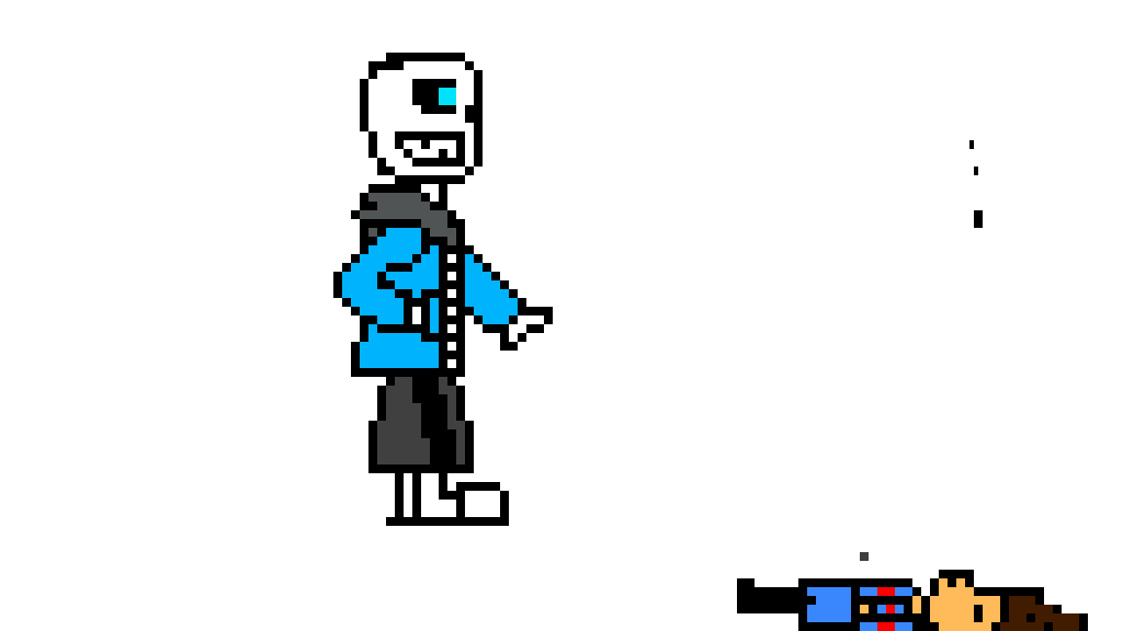Pixilart - Undertale Sans by EmirSparrow