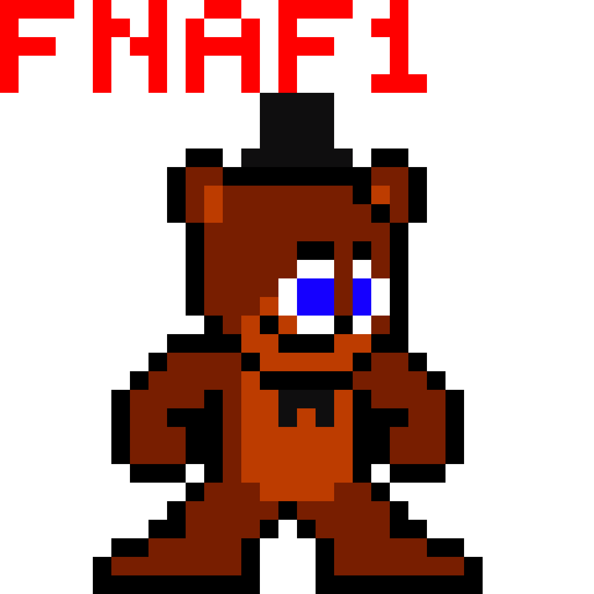 Pixilart - evolution of freddy by red-blue-gamer