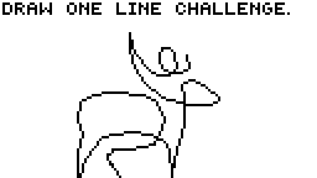 Pixilart - Draw one line challenge. by xXMarshmallowXx