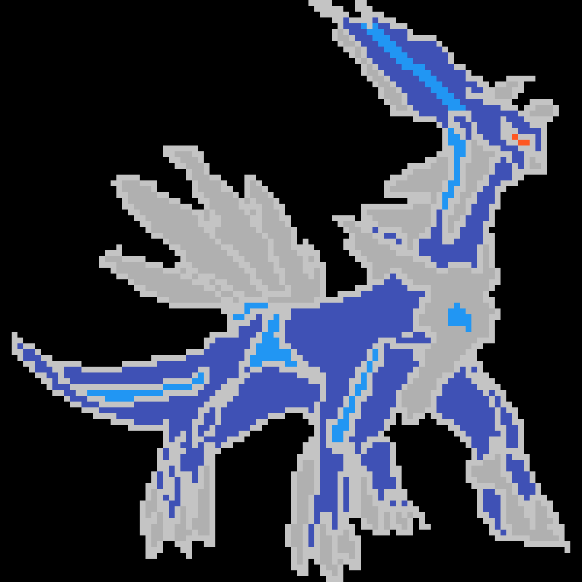 Pixilart - Dialga by Turtles