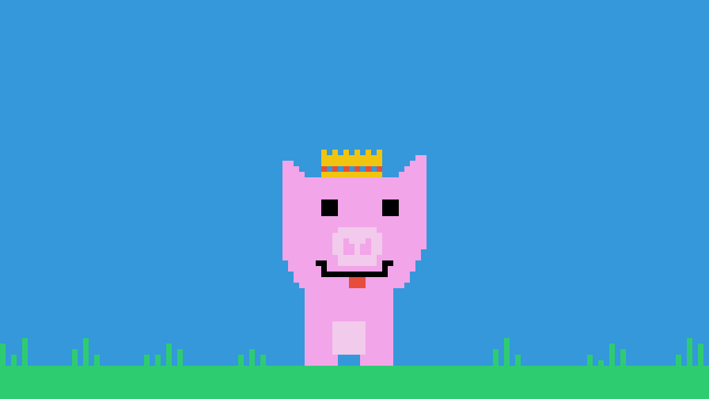 Pixilart - prince pig the 3rd by cookies-the-uni
