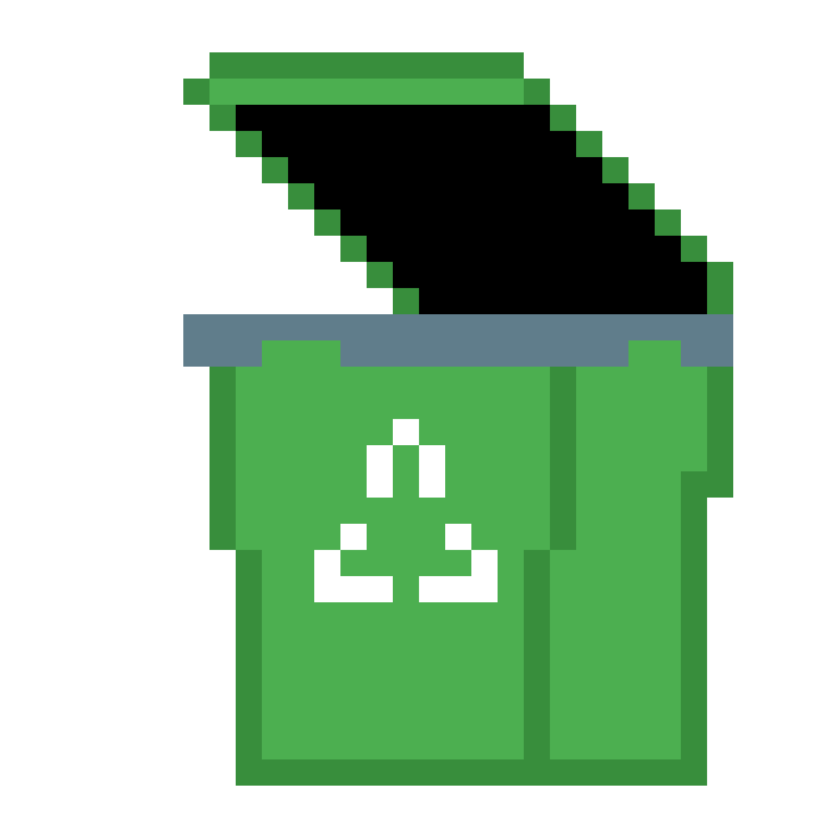 Pixilart - basurero by Nekneksek