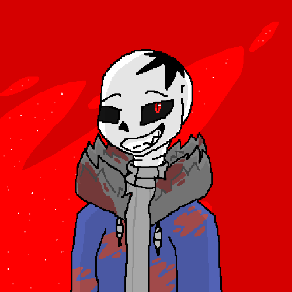 Pixilart - Horror sans uwu by CUTEkittenGIRL