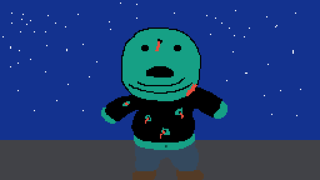 Pixilart - Fat Zombie by DragonSkyFilms