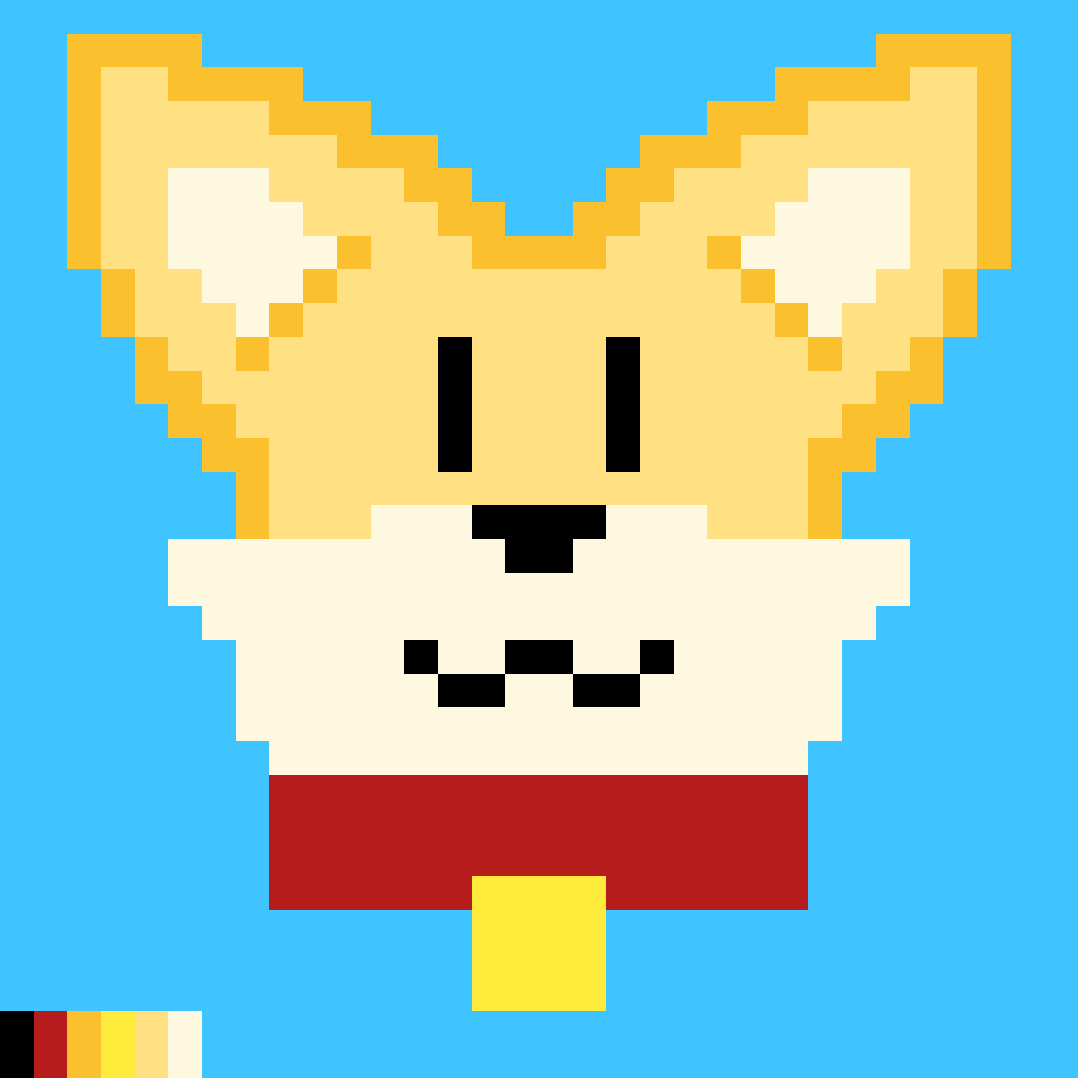 Pixilart - shiba inu sprite by doggy