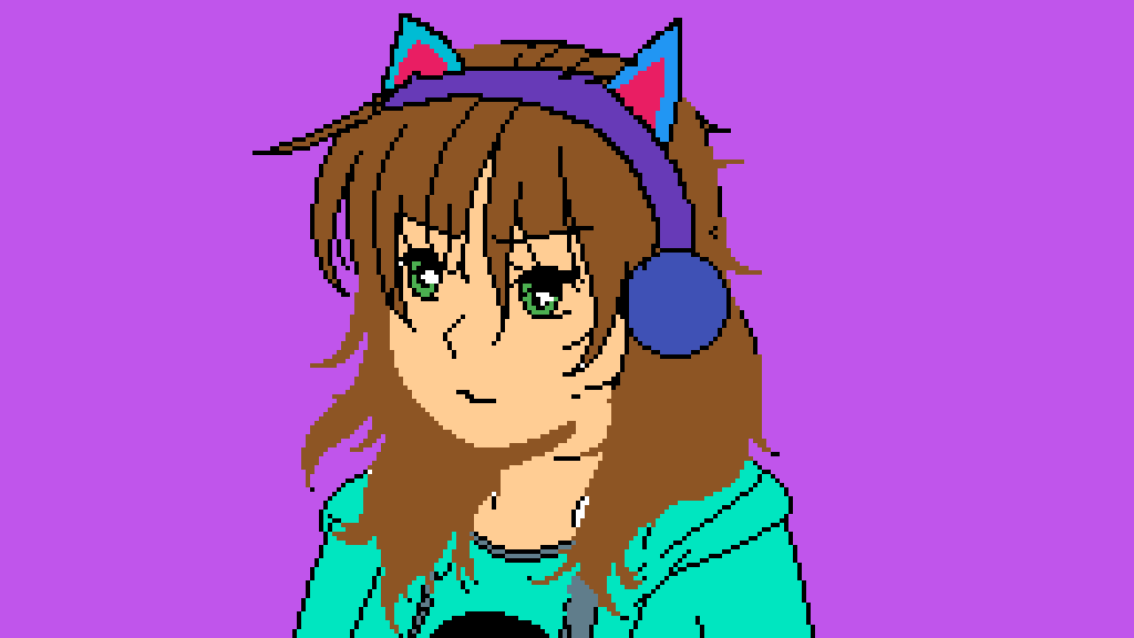 Editing Cat girl - Free online pixel art drawing tool - Pixilart