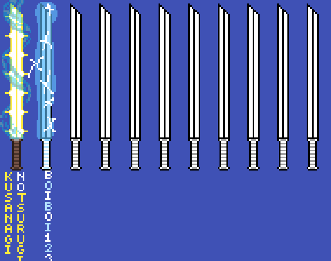 Editing katana - Free online pixel art drawing tool - Pixilart