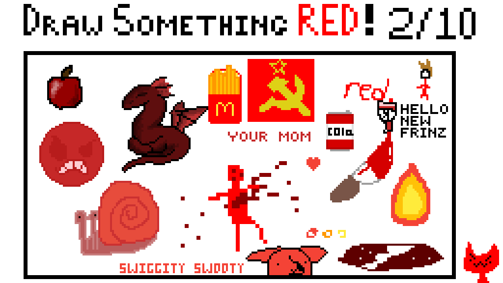 Pixilart - Draw something red by Lit-Police91