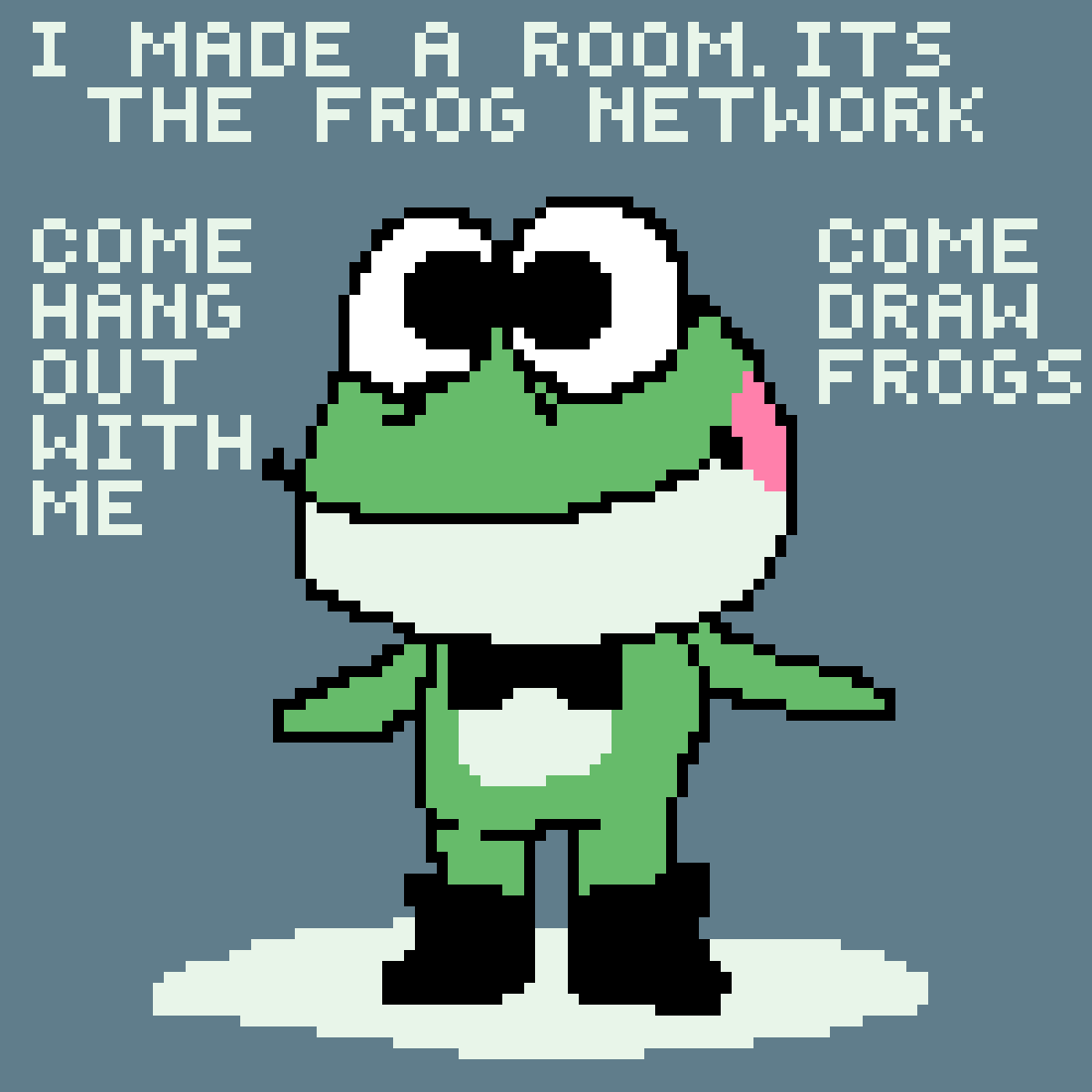 Pixilart - The Frog Network by Bazinkous