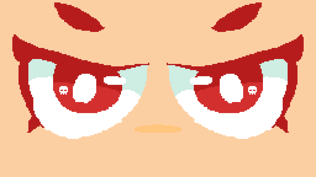 Pixilart - Red eye gif by KennyNeko