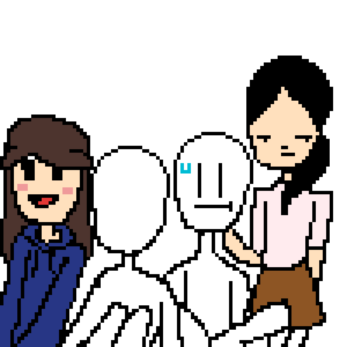 Pixilart - colab :) by Saky