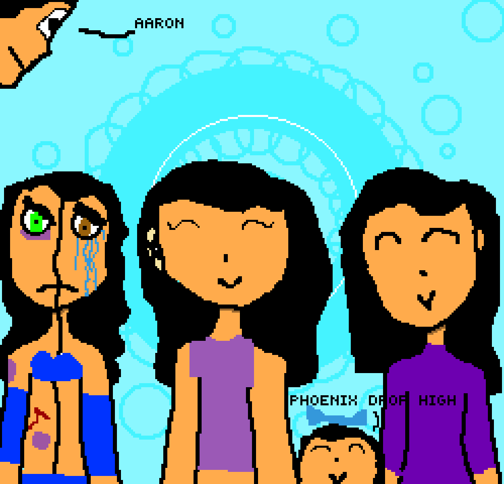 Editing The many versions of Aphmau - Free online pixel art drawing ...